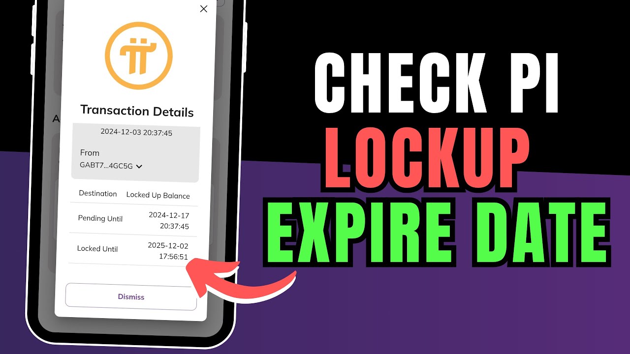 How to Check Pi Network Lockup Expire Date - YouTube