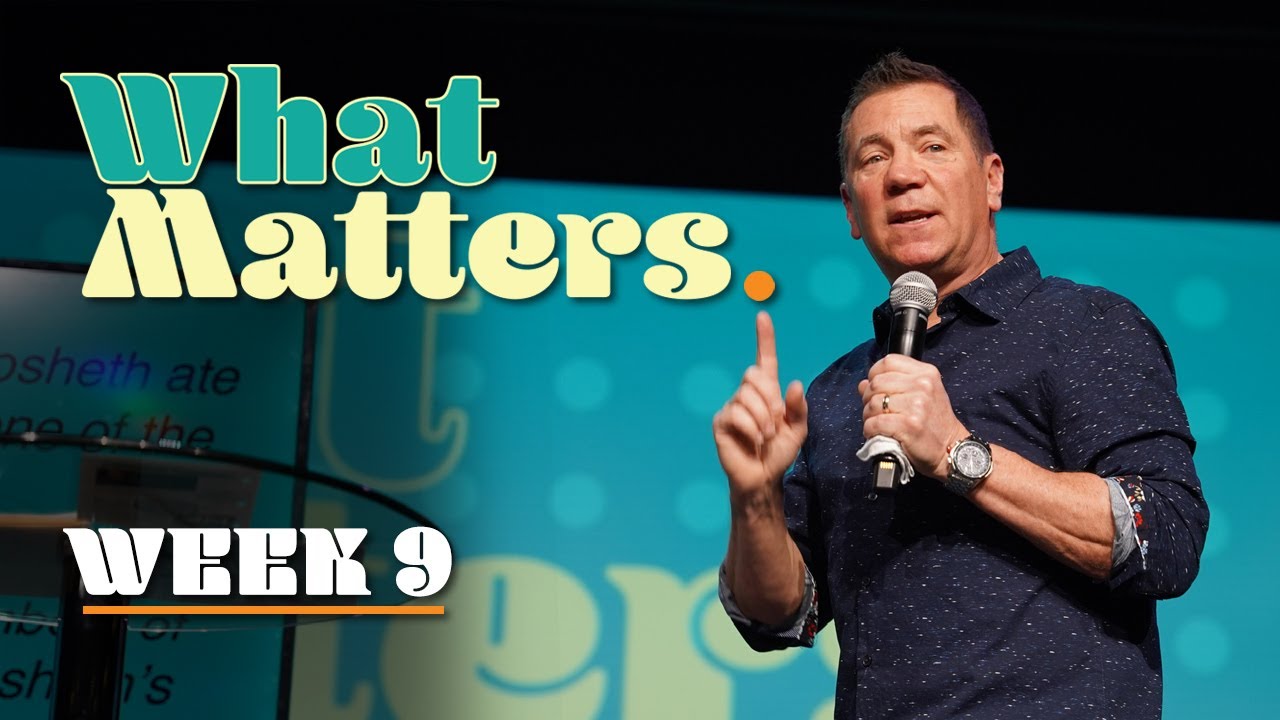 Your Story Matters | Week 9 | What Matters | Patrick Conrad - YouTube