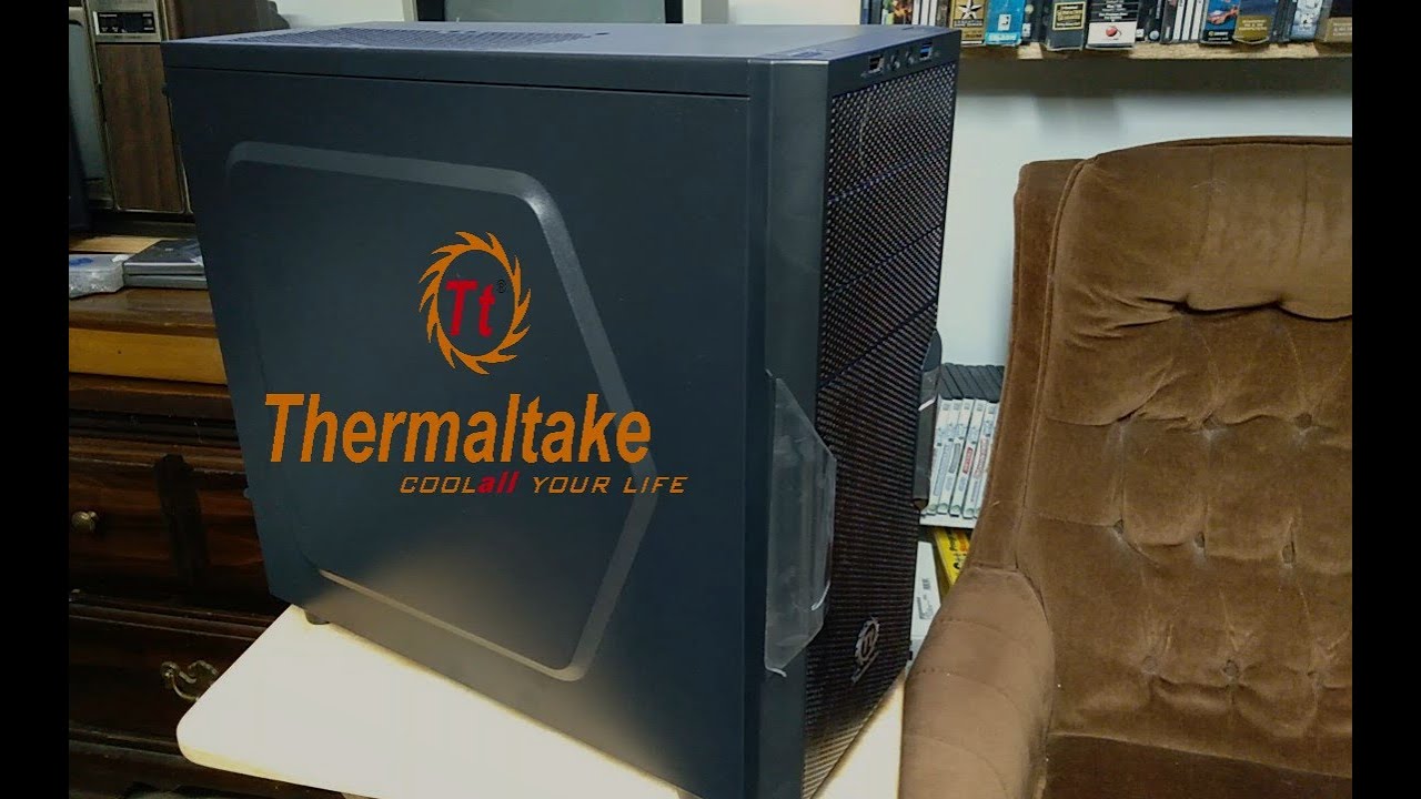 Thermaltake case Pre-build....pre-review? - YouTube