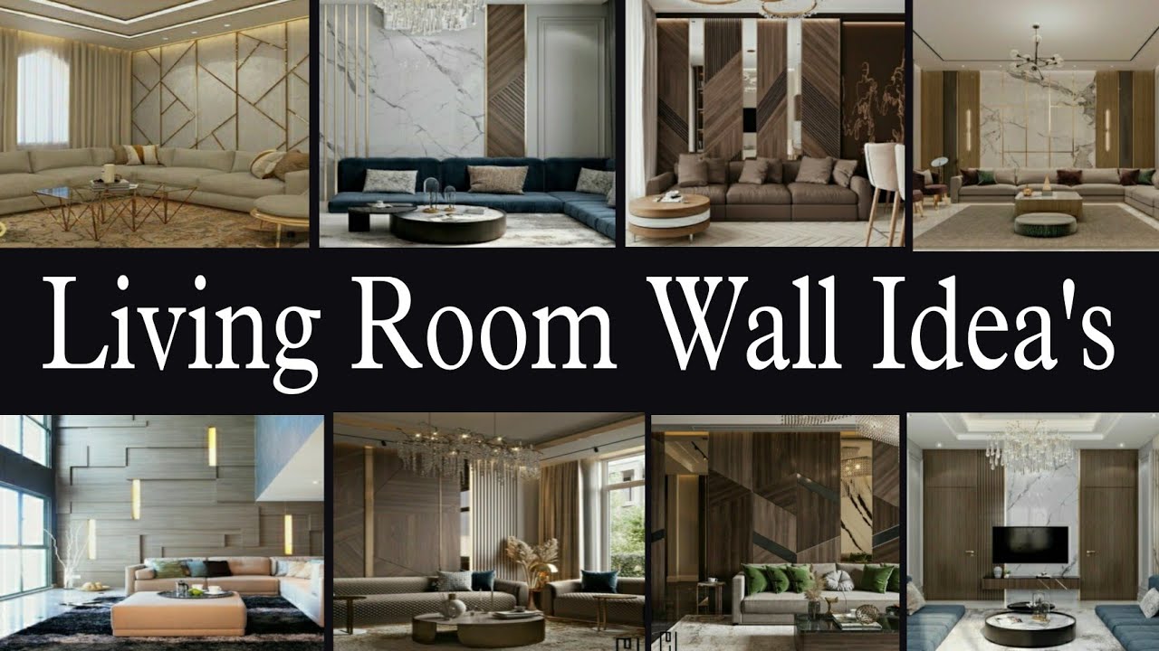 40+ Living Room Front Wall Designs 2022/Wall Decorating ideas # ...