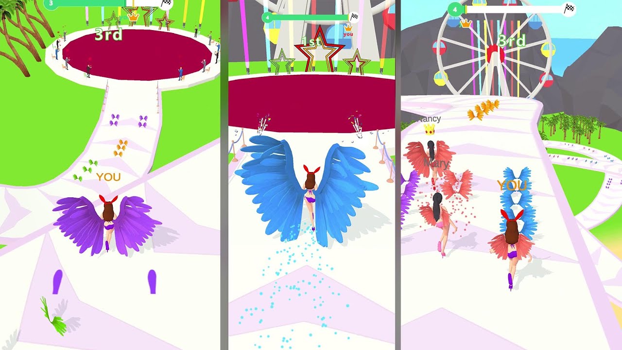 Angel Running - android Game Play - YouTube