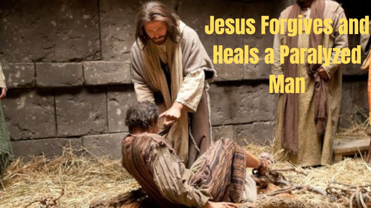 Jesus Forgives and Heals a Paralyzed Man😯| The living God 😊| Miracle of ...