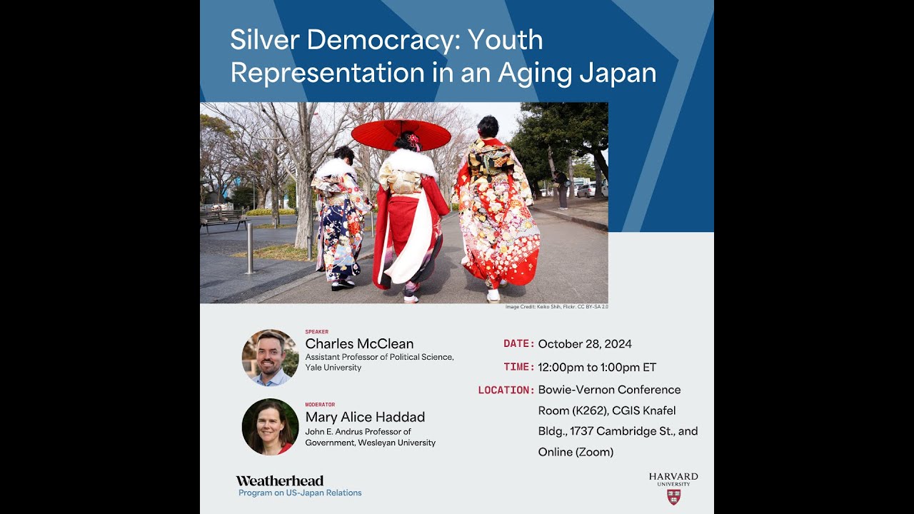 Charles McClean, "Silver Democracy: Youth Representation in an Aging ...