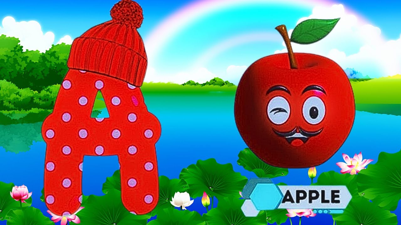 Fun ABC Phonics Song for Kids | Learn Letters A to Z with Animation ...