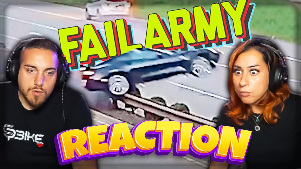 REACTION ai FAILARMY - AUTO DISTRUTTA! 🚗😱 - YouTube