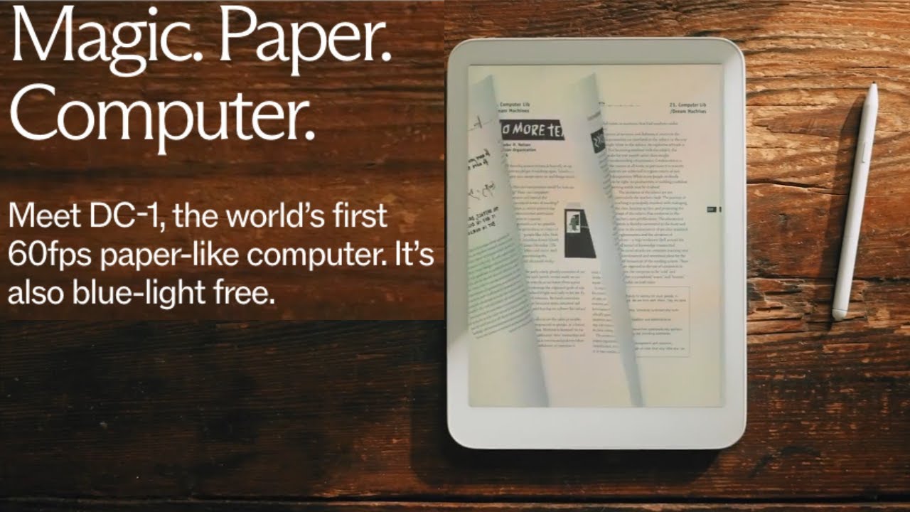 Daylight Computer - The Fast 60fps e-paper and Blue Light Free Tablet ...