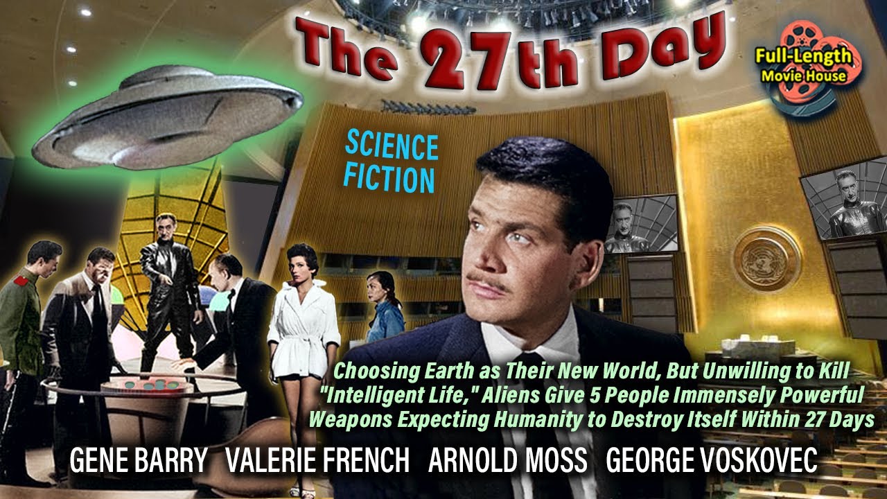 The 27th Day (1957) — Science-Fiction / Gene Barry, Valerie French ...