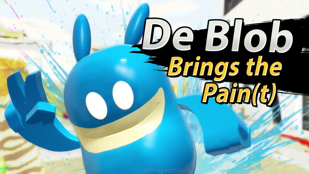Smash Bros. Ultimate: DE BLOB! Teaser - YouTube