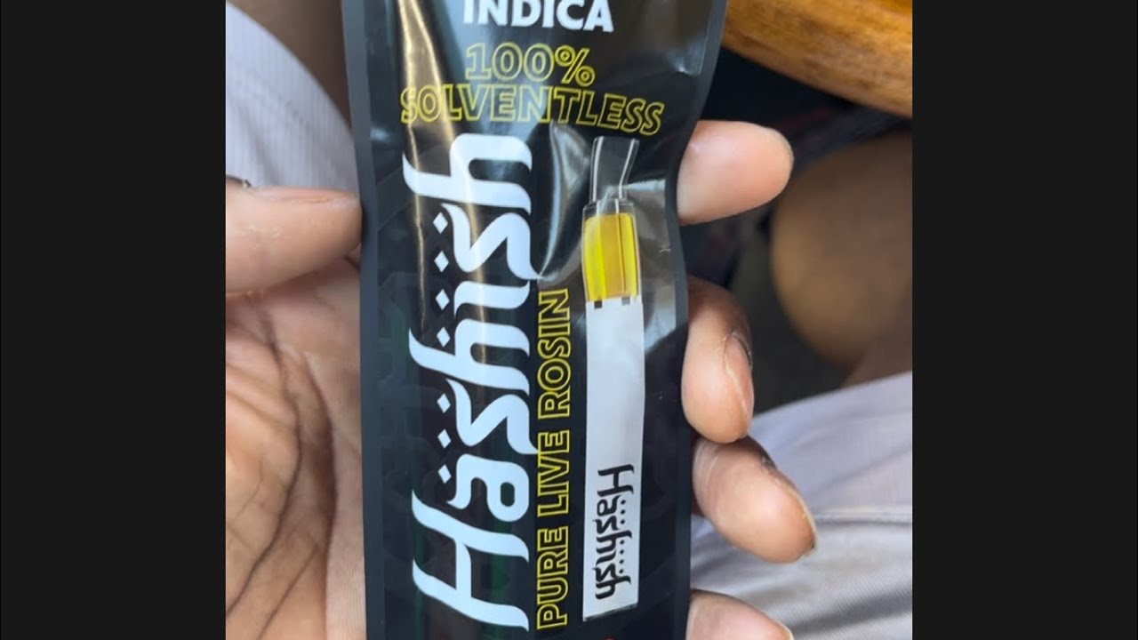 HASHISH PURE ROSIN DISPOSABLE REVIEW!! - YouTube