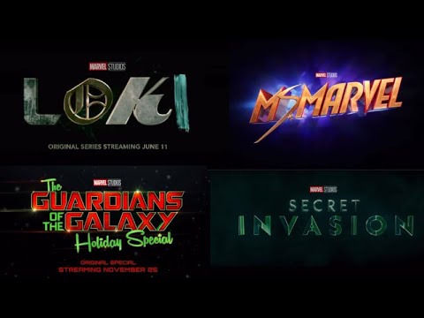 All MCU series and specials Trailer logos - YouTube