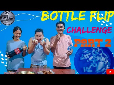 BOTTLE FLIP CHALLENGE - PART 2|| UNIQUE BOYS - YouTube