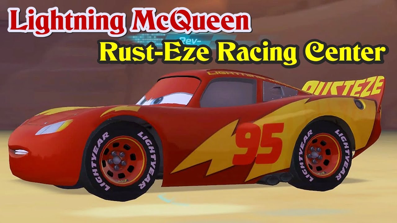 Cars 2 The Video Game Driven To Win Mod - Lightning McQueen Rust-Eze ...