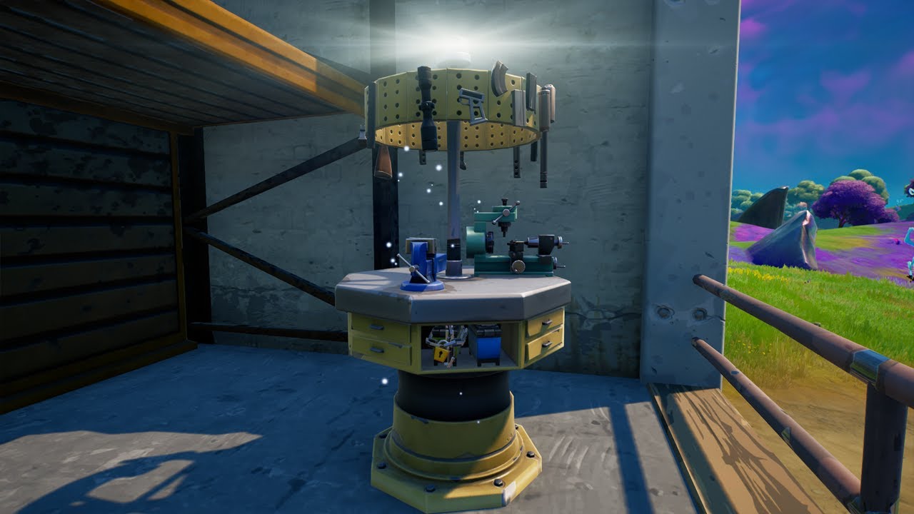 Upgrade weapons at upgrade benches - Fortnite Challenge Guide - YouTube