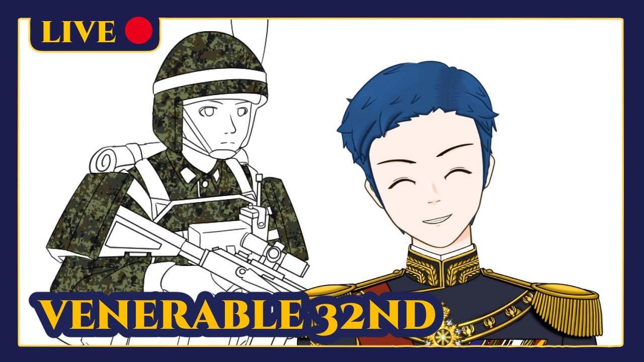 [Live🔴] Drawing the Venerable 32nd [Drawing] - YouTube