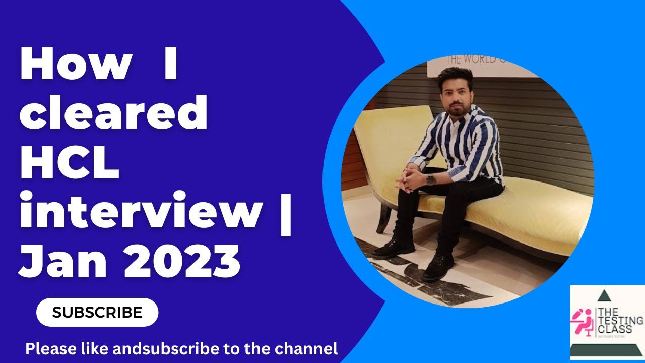 My HCL Interview exp | How I cleared it |Tip to crack Interview#hcl # ...