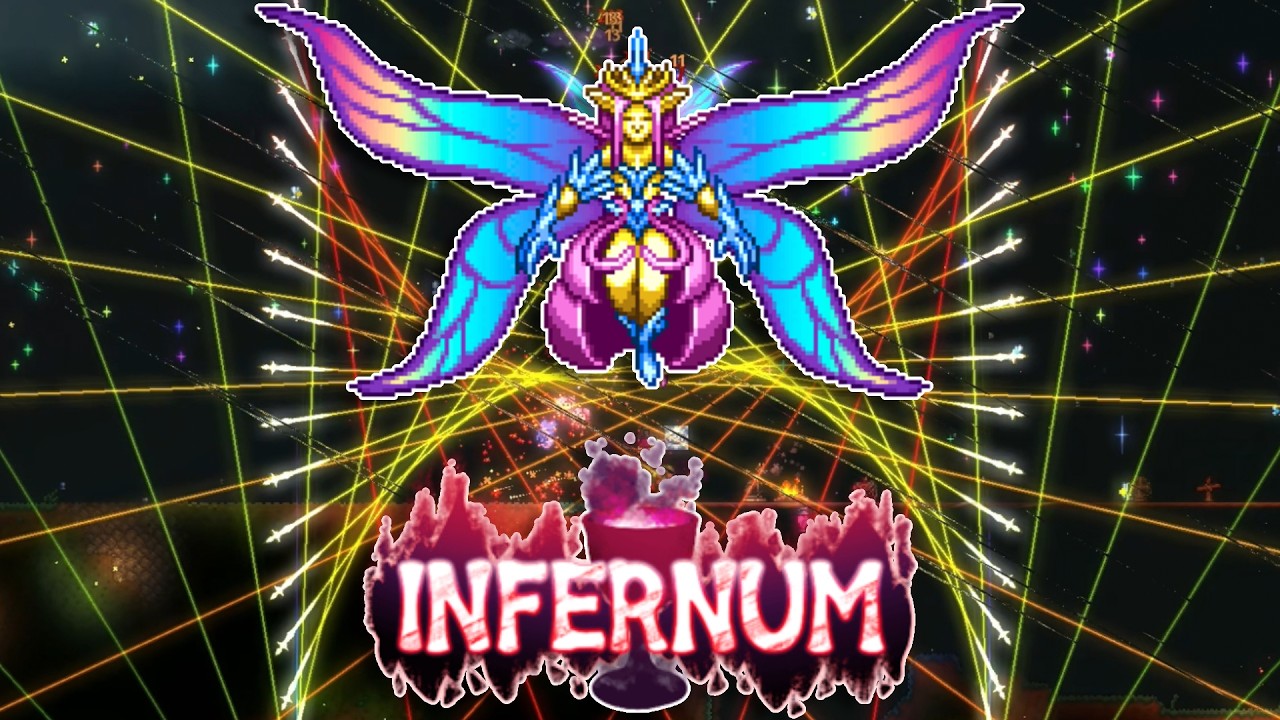 Terraria Calamity Infernum Empress of Light (Melee) - YouTube
