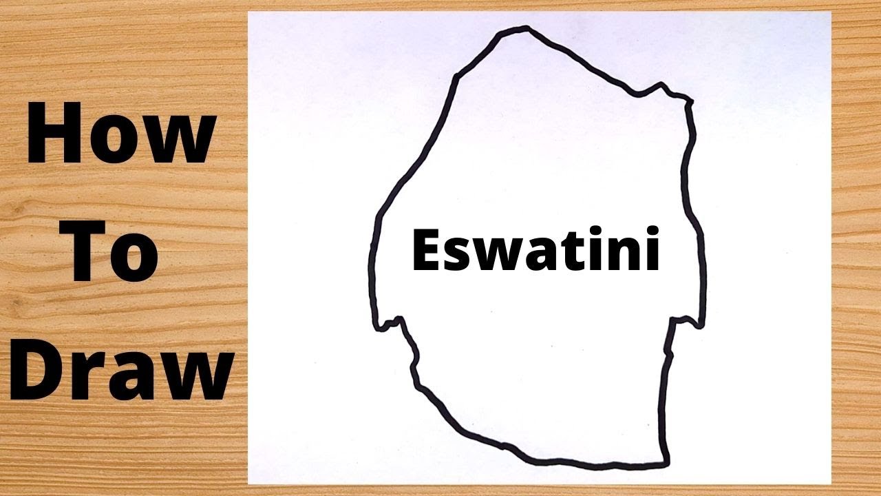 How to Draw Eswatini - YouTube