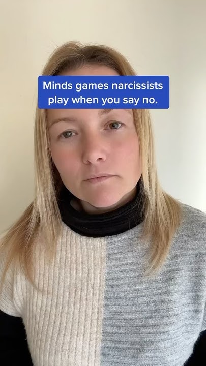 Mind Games Narcissists Play When You Say No - YouTube