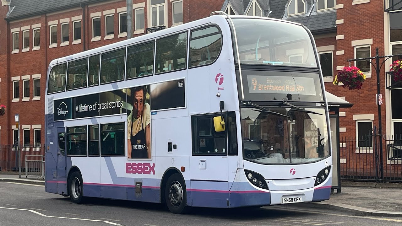 Amazing ZF | Episode 7 | First Essex ADL Enviro400 33551 SN58 CFX ...