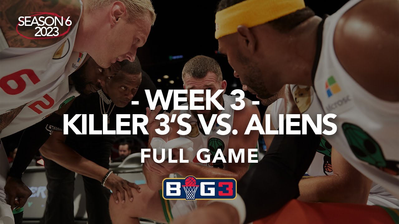 Season 6 Week 3 | Killer 3's vs. Aliens | Full Game - YouTube
