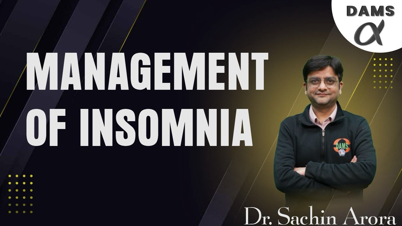 Insomnia Management : Available Options and Comparison - YouTube