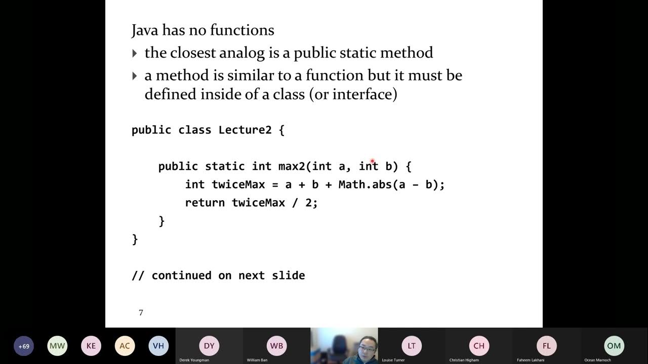 CISC 124 Lecture 03 - YouTube