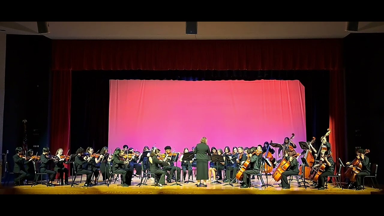 NFMHS Orchestra fall concert, Full String Ensemble - YouTube