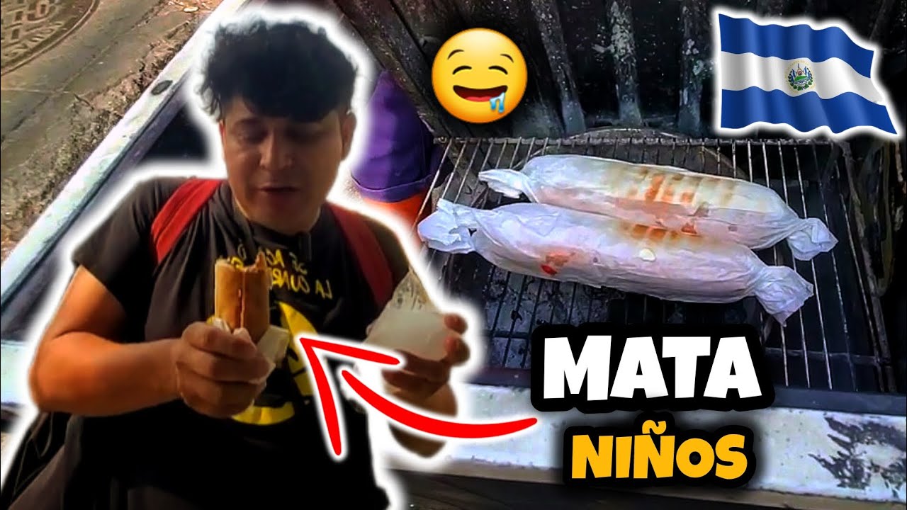 FAMOSOS PANES "MATANIÑOS" Sabores Callejeros de El Salvador 🇸🇻 En el ...