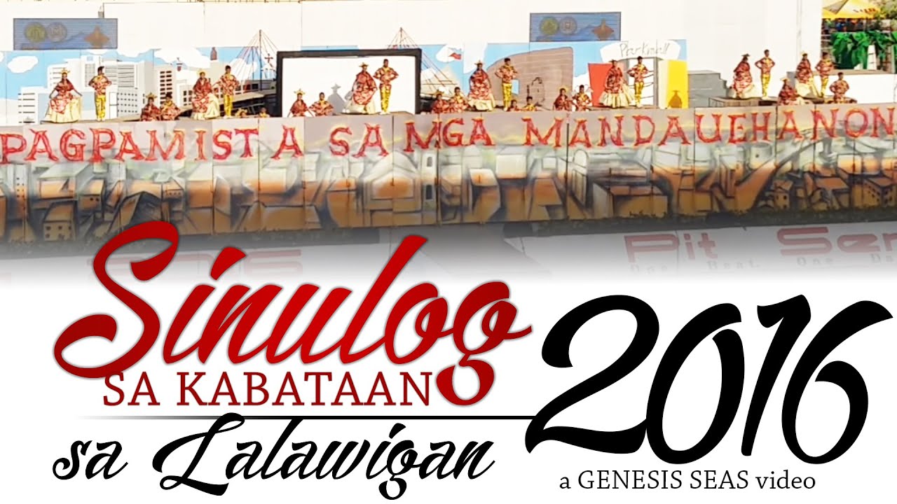 Mandaue Youth Cultural Dance Troupe - 4th Place Sinulog sa Kabataan sa ...