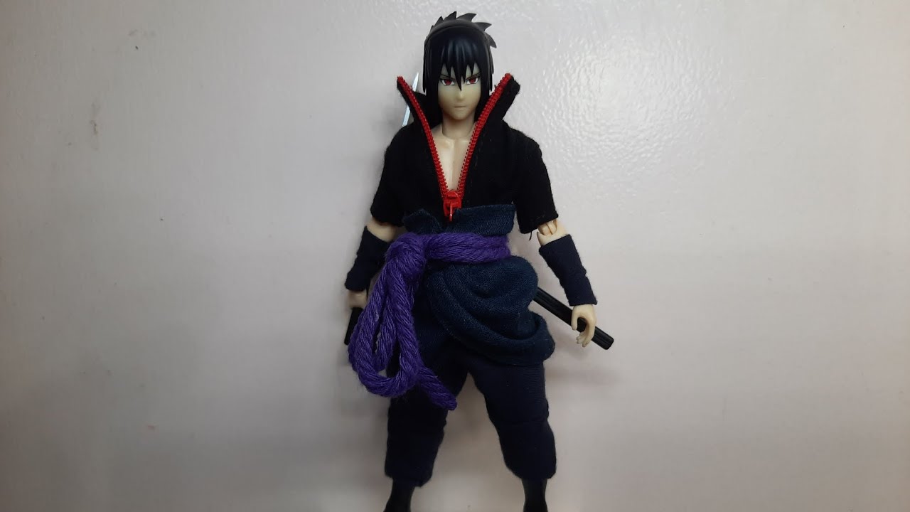 S.H.Figuarts Sasuke Custom Update (new cotton rope belt) - YouTube