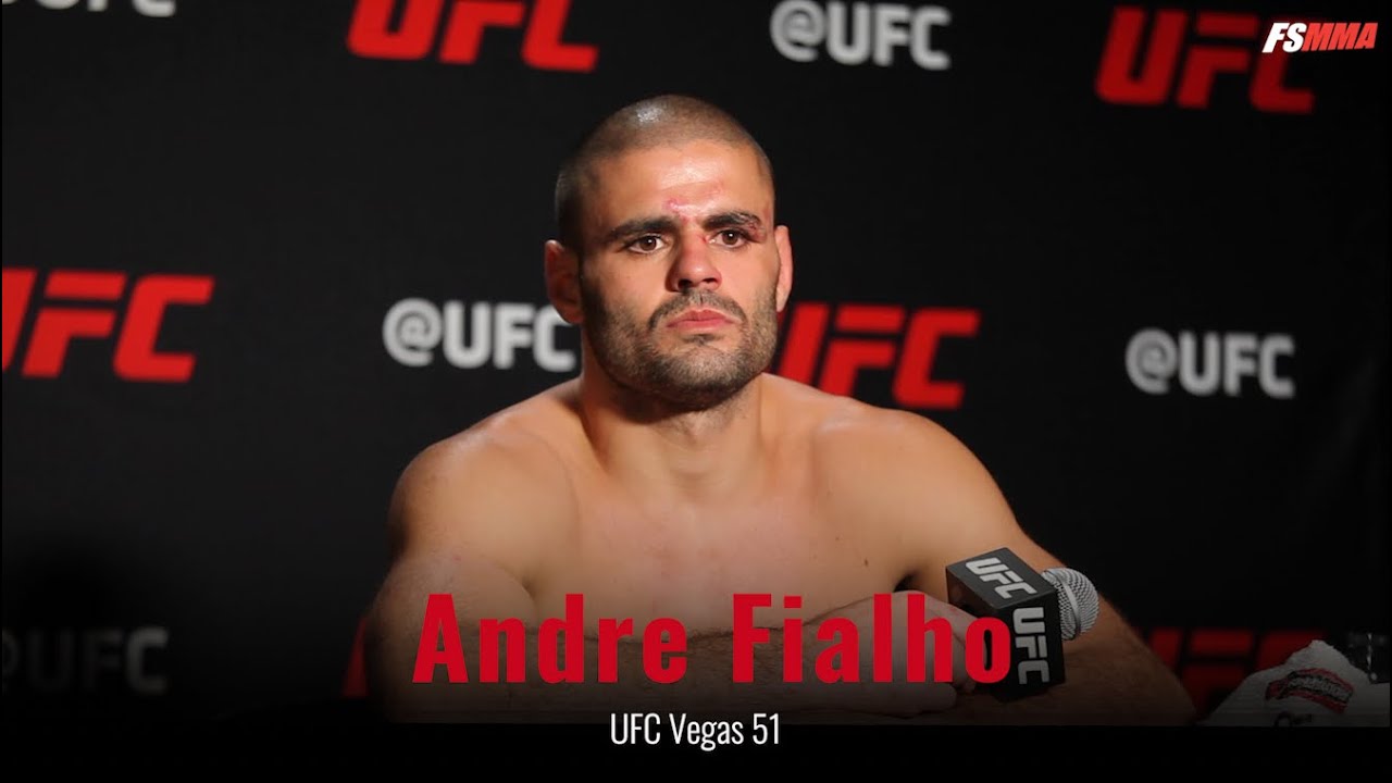 Andre Fialho UFC Vegas 51 post-fight interview - YouTube