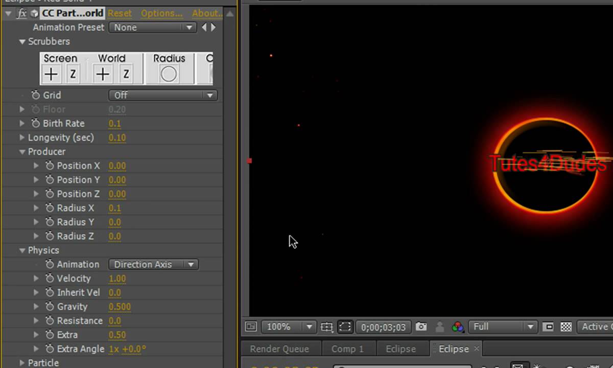 Heroes Eclipse Tutorial - After Effects CS3+ - YouTube