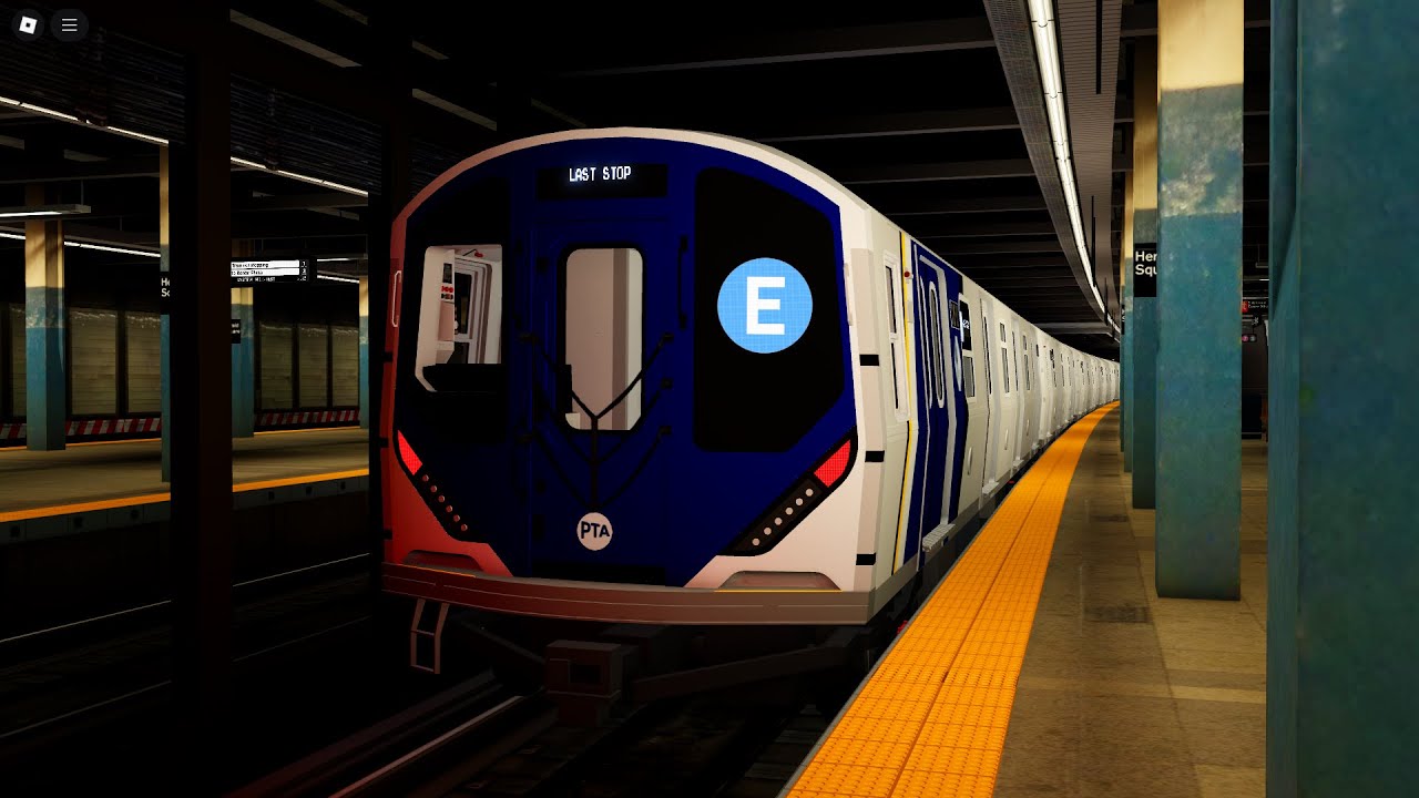 PTA Subway: R211 E Train to Herald Square (Roblox) | Read Desc - YouTube
