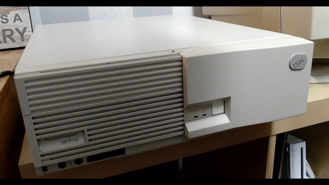 IBM PC 330 P133 Restoration - YouTube
