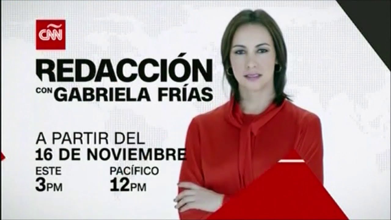 Promo Oficial De "CNN Redacción" Con Gabriela Frías En CNN En Español ...