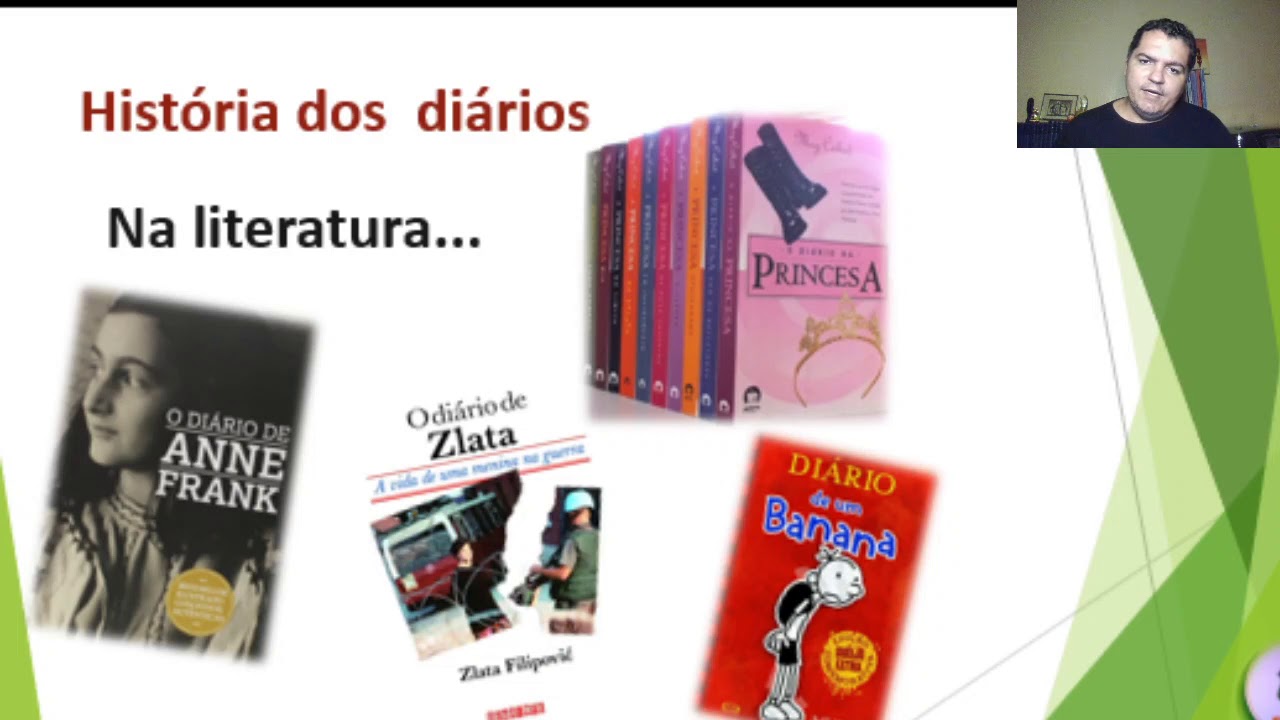Aula de Redação: Gênero Diário - YouTube