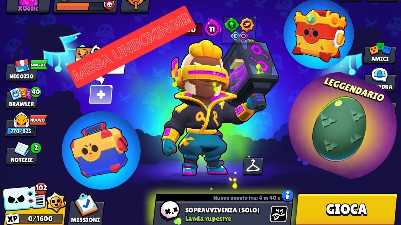 MEGA UNBOXING BRAWL STARS!!! - YouTube