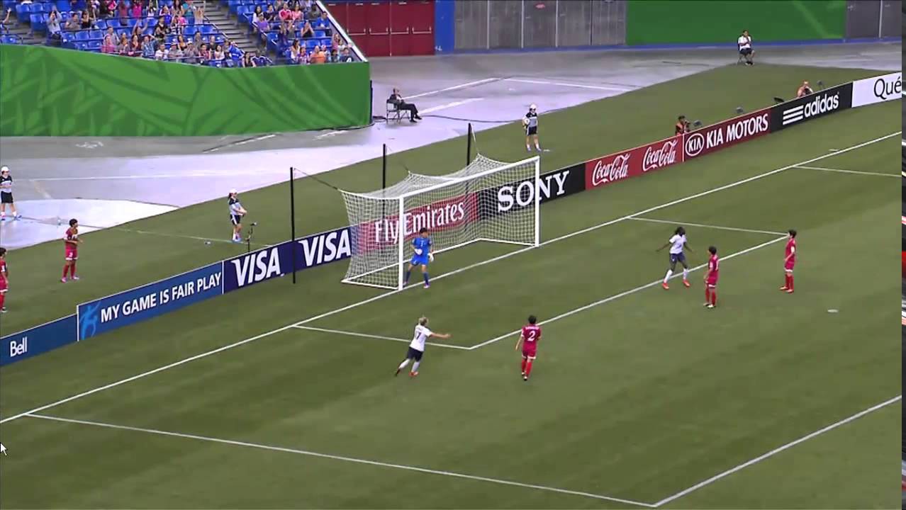 Amazing Goal or bad goalkeeper Women Soccer U20 World Cup North Korea ...