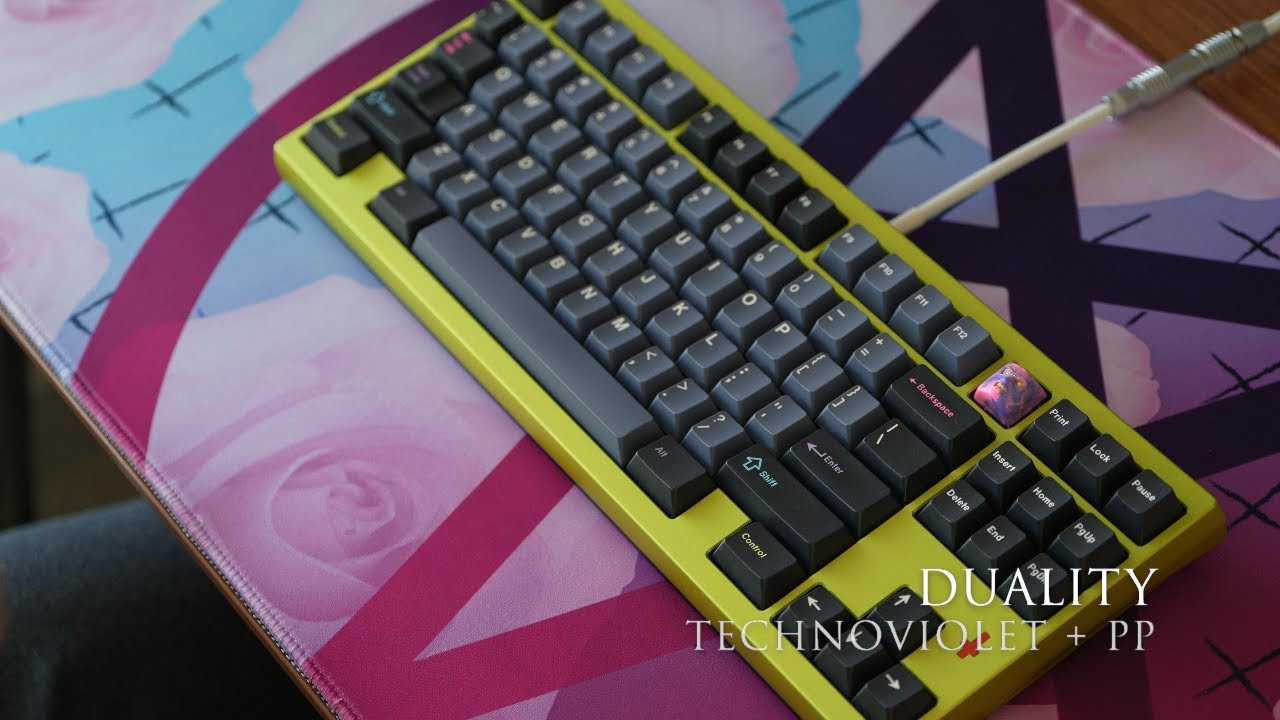 SAEVUS DUALITY TKL // TECHNOVIOLETS + PP - YouTube