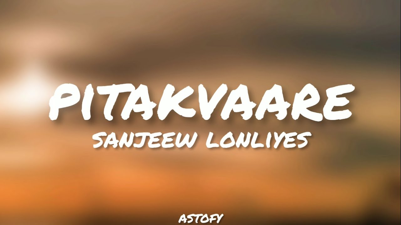 Sanjeew Lonliyes - Pitakavare (පිටකවරේ) Acapella / vocals only - YouTube