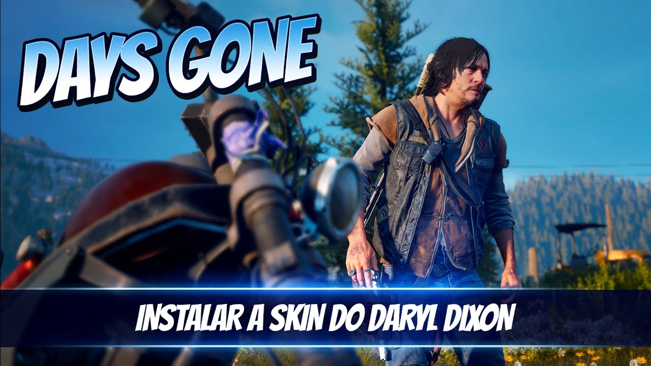 COMO INSTALAR A SKIN DO DARYL (THE WALKING DEAD) NO DAYS GONE - YouTube