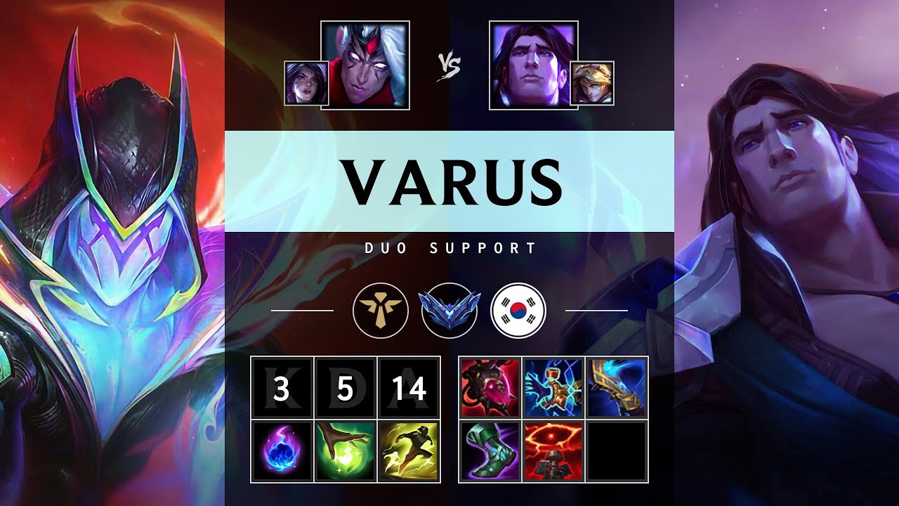 Varus Support vs Taric - KR Diamond Patch 25.10 - YouTube