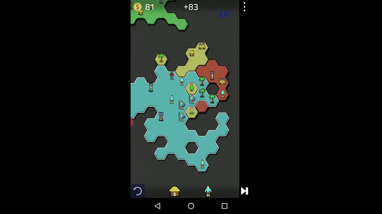 Antiyoy complete walkthrough - level 042 - YouTube