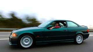 1997 BMW M3 (E36) Walkaround, Boston Green - Lights ON