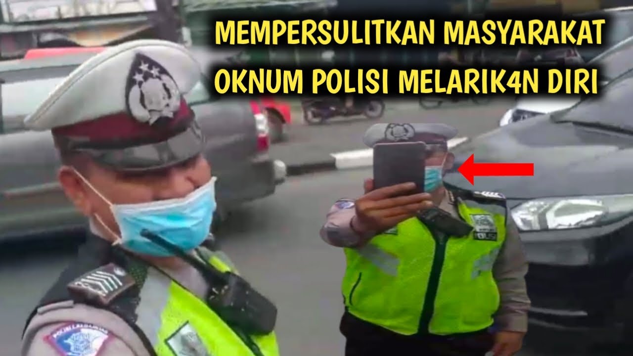Joniar Nainggolan - Oknum Polisi Tanpa Nama Kabur Ketika Di Rekam - YouTube