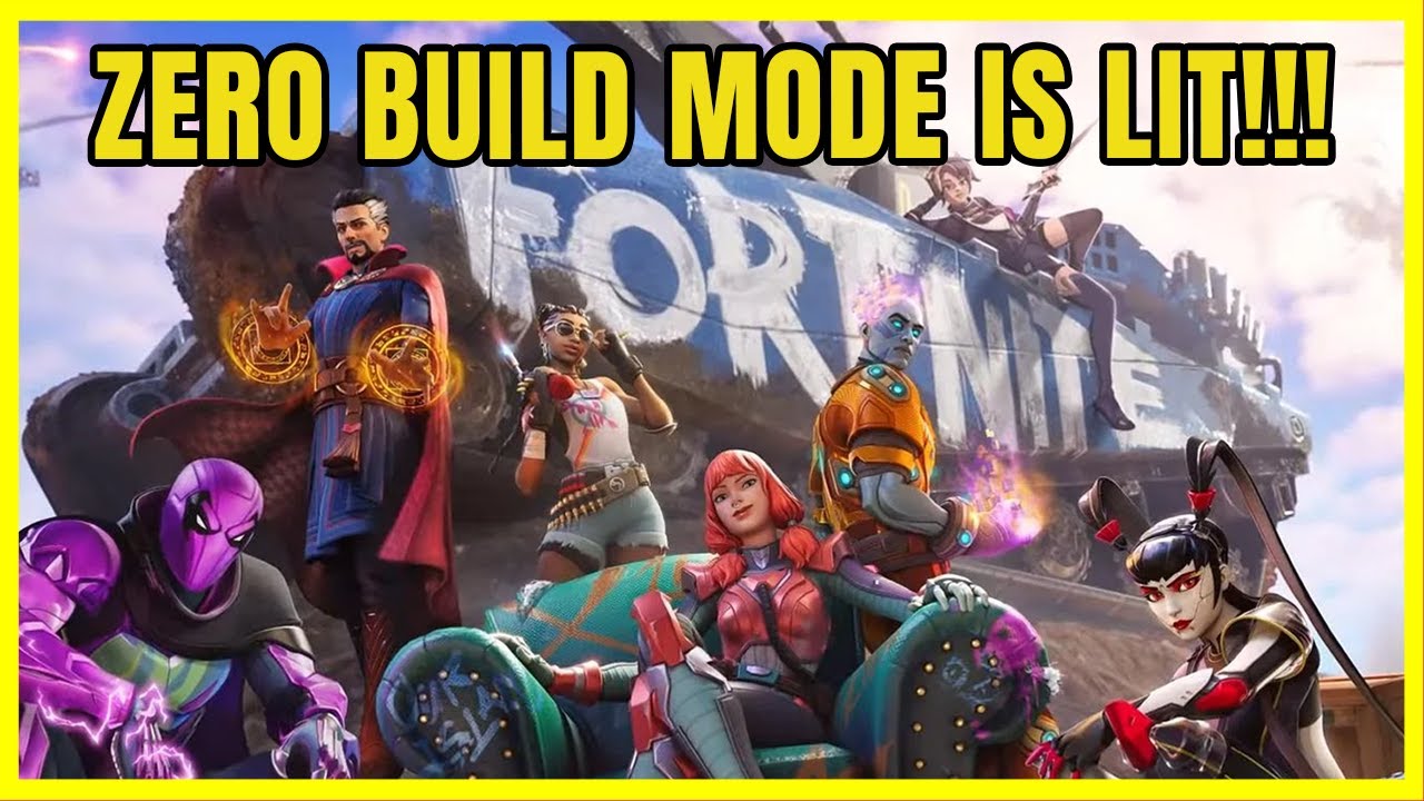Fortnite: Chapter 3: Zero build gameplay highlights - YouTube