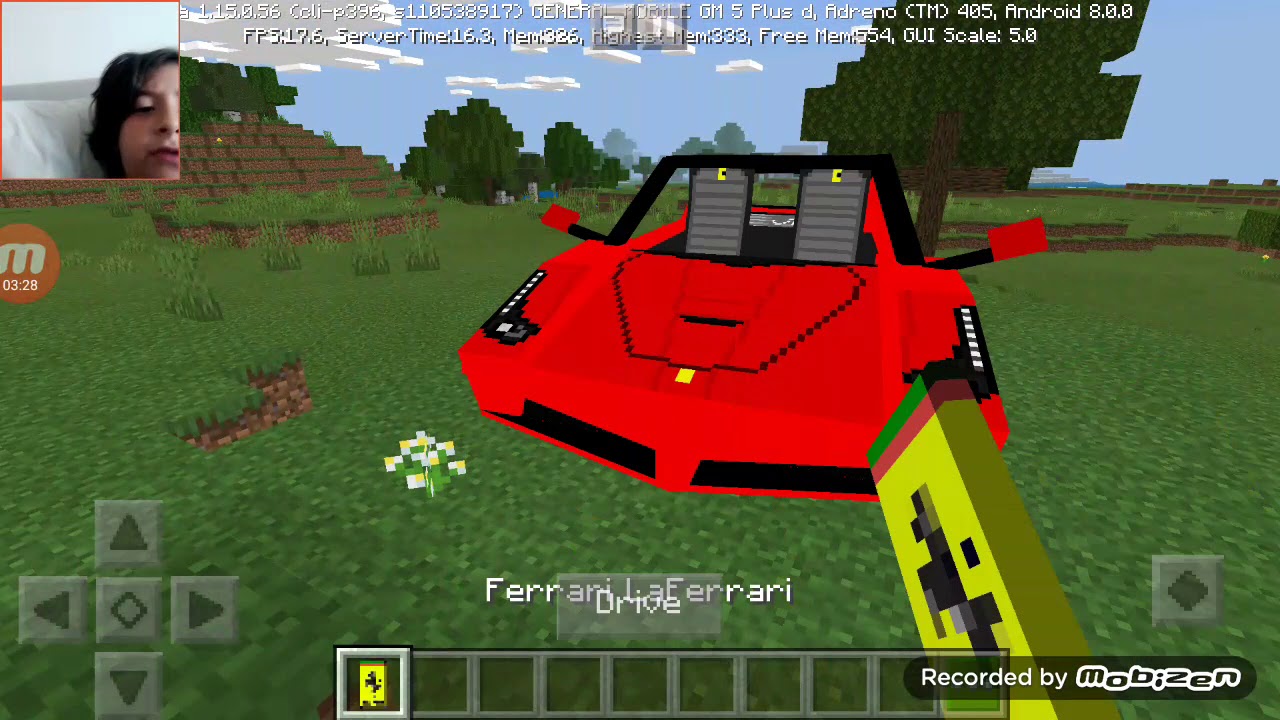 Minecraft Ferrari modu tanıtımı - YouTube