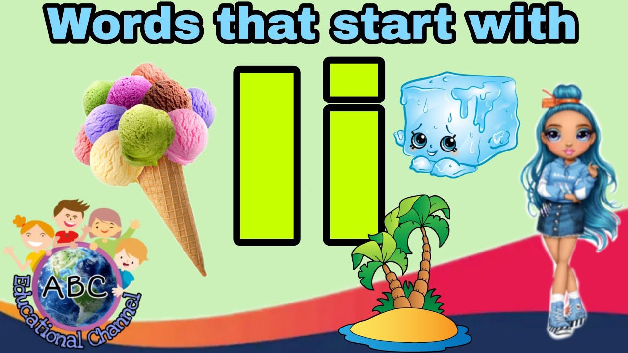 Words that start with Ii | Letter Ii | The Alphabet - YouTube