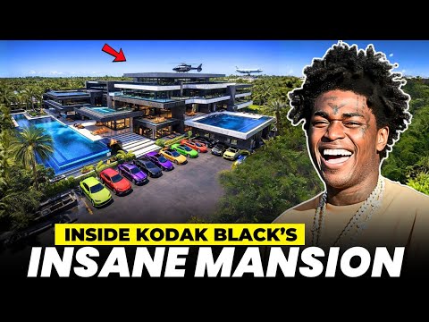 Kodak Black’s Secret Luxury Life Revealed | Mansion, Kids & Million ...
