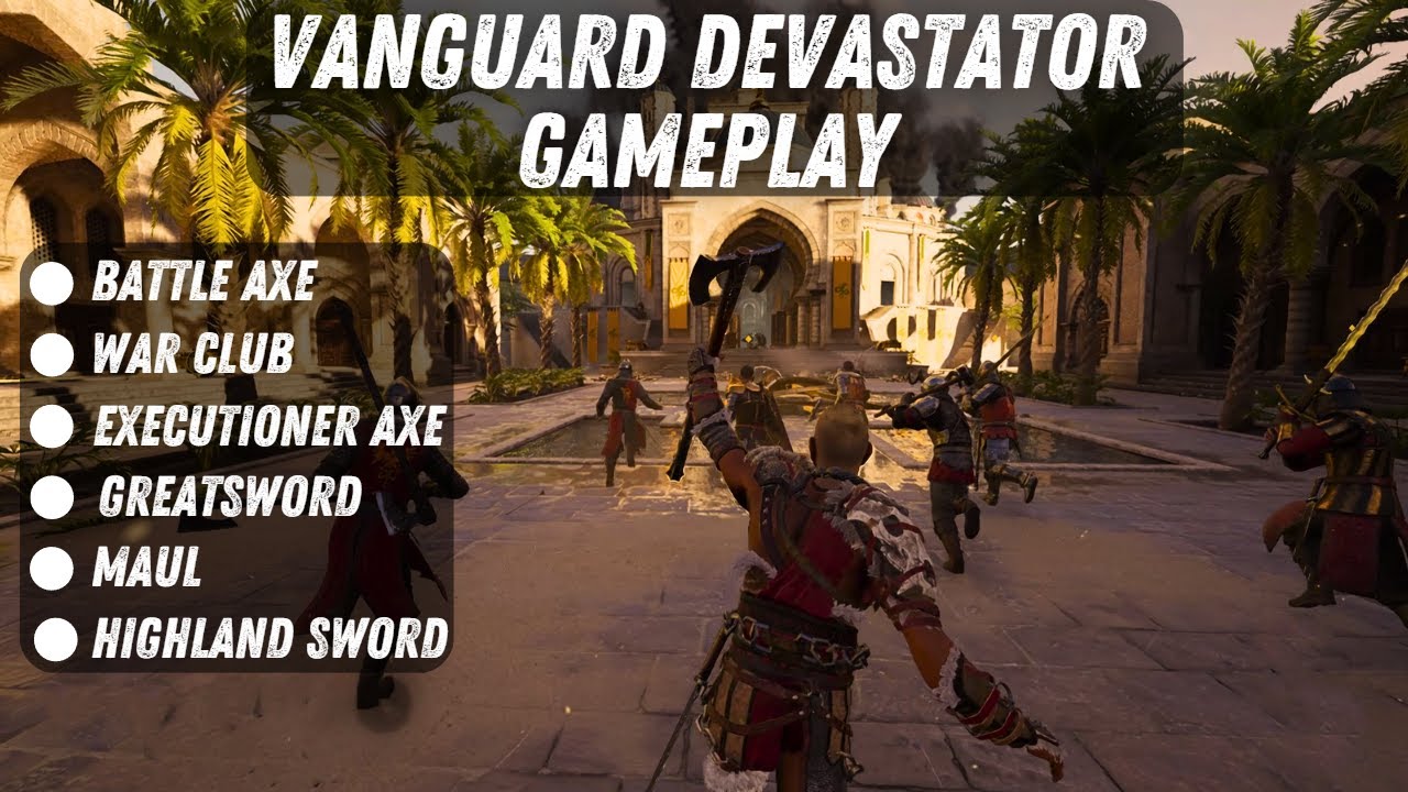 Vanguard Devastator | All Weapons Gameplay | Chivalry 2 - YouTube